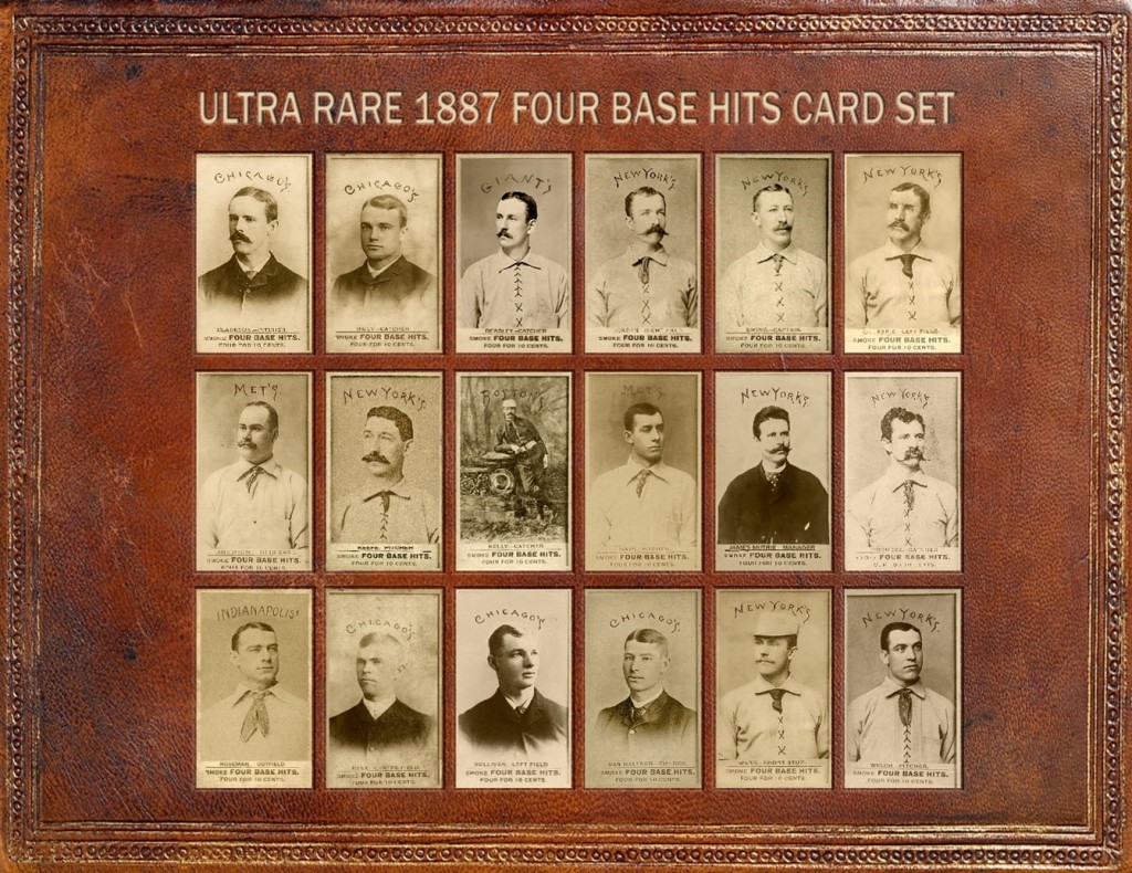 The Ultra Rare 1887 Four Base Hits Card Set – SABR's Baseball Cards ...